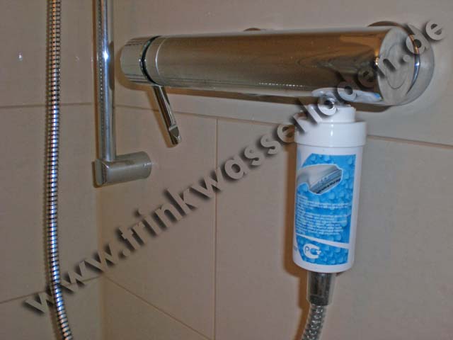 Duschfilter Wasserfilter Showerfilter KDF - anschlußfertig